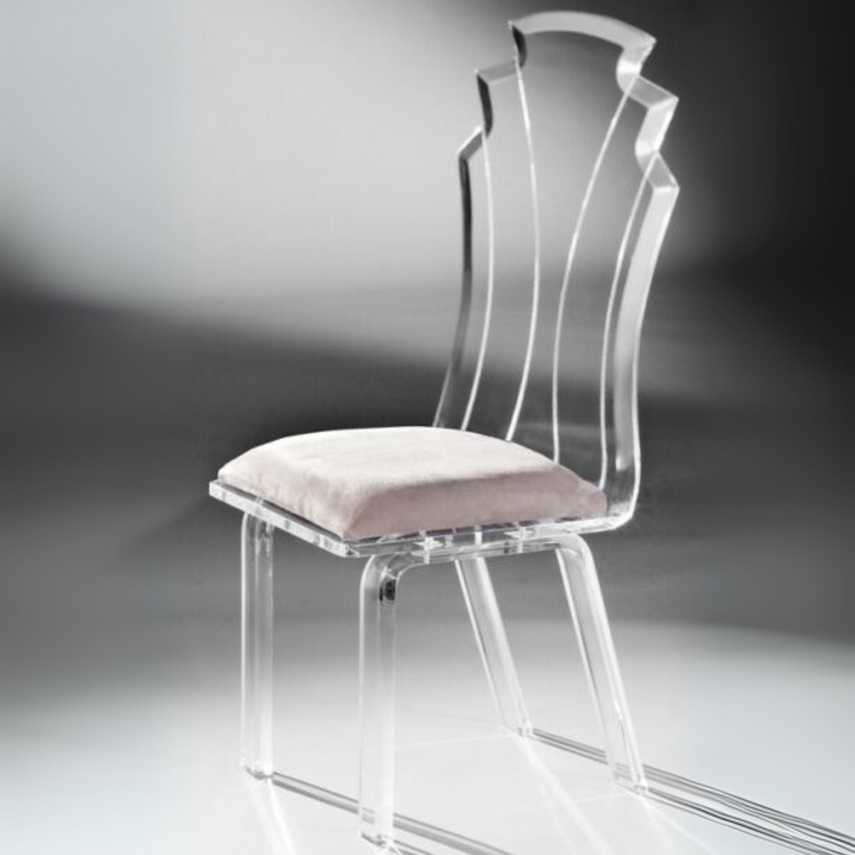 Muniz Plastics Tiffany Acrylic Chair #400 – CastleFurniture.com
